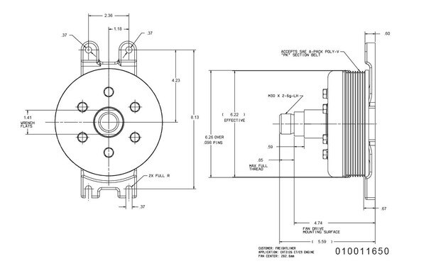 010011650 - Kit Masters - Fan Hub Assy -Obsolete