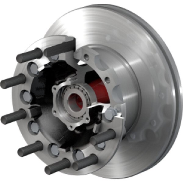 10083195 - Con Met - Conmet Preset Hub And Rotor Assembly Ff Front