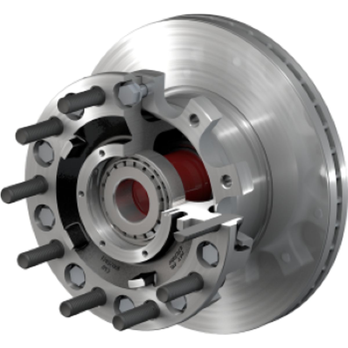 10083226 - Con Met - Conmet Preset Hub And Rotor Assembly Fl Front