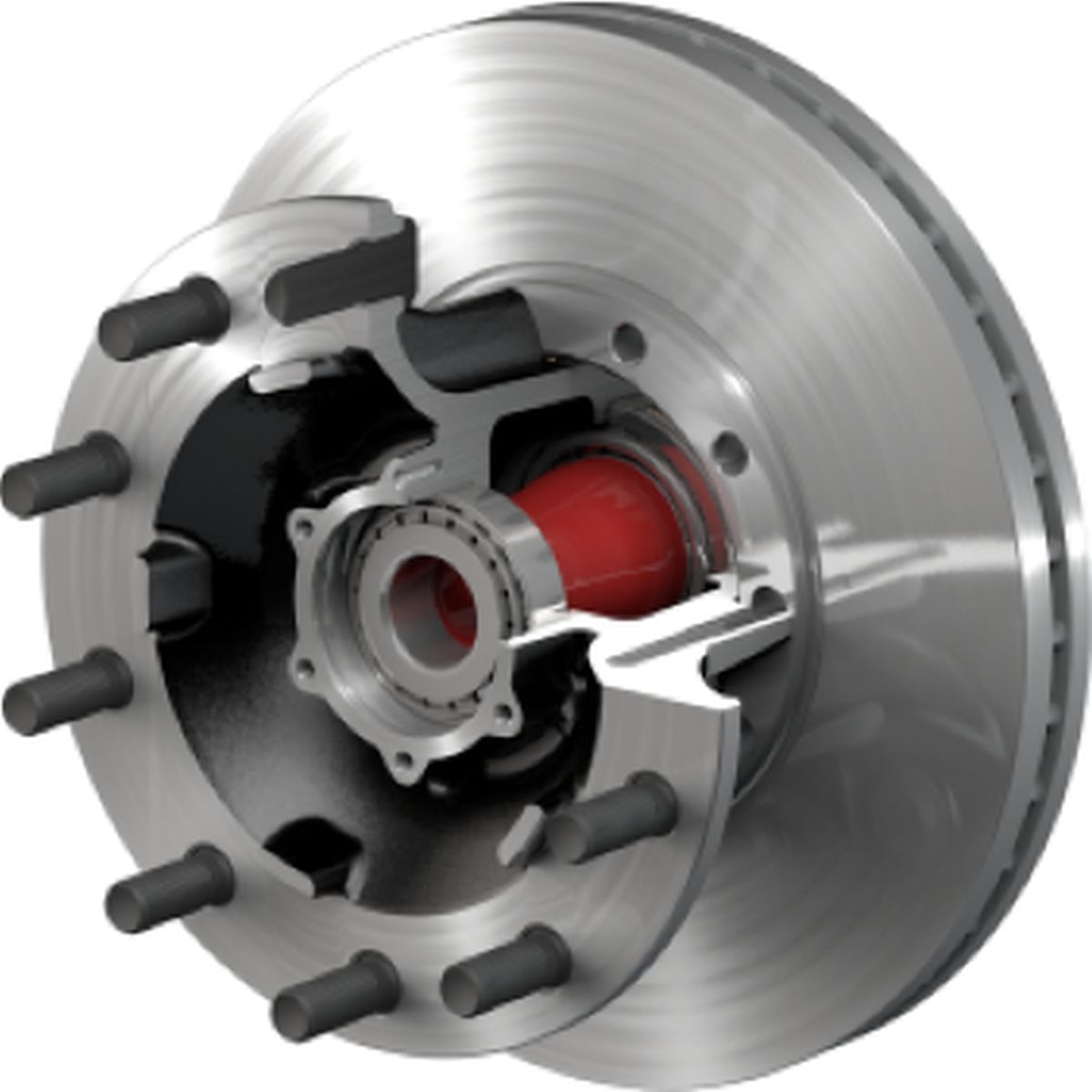 10084063 - Con Met - Conmet Preset Hub And Rotor Assembly Front Ff