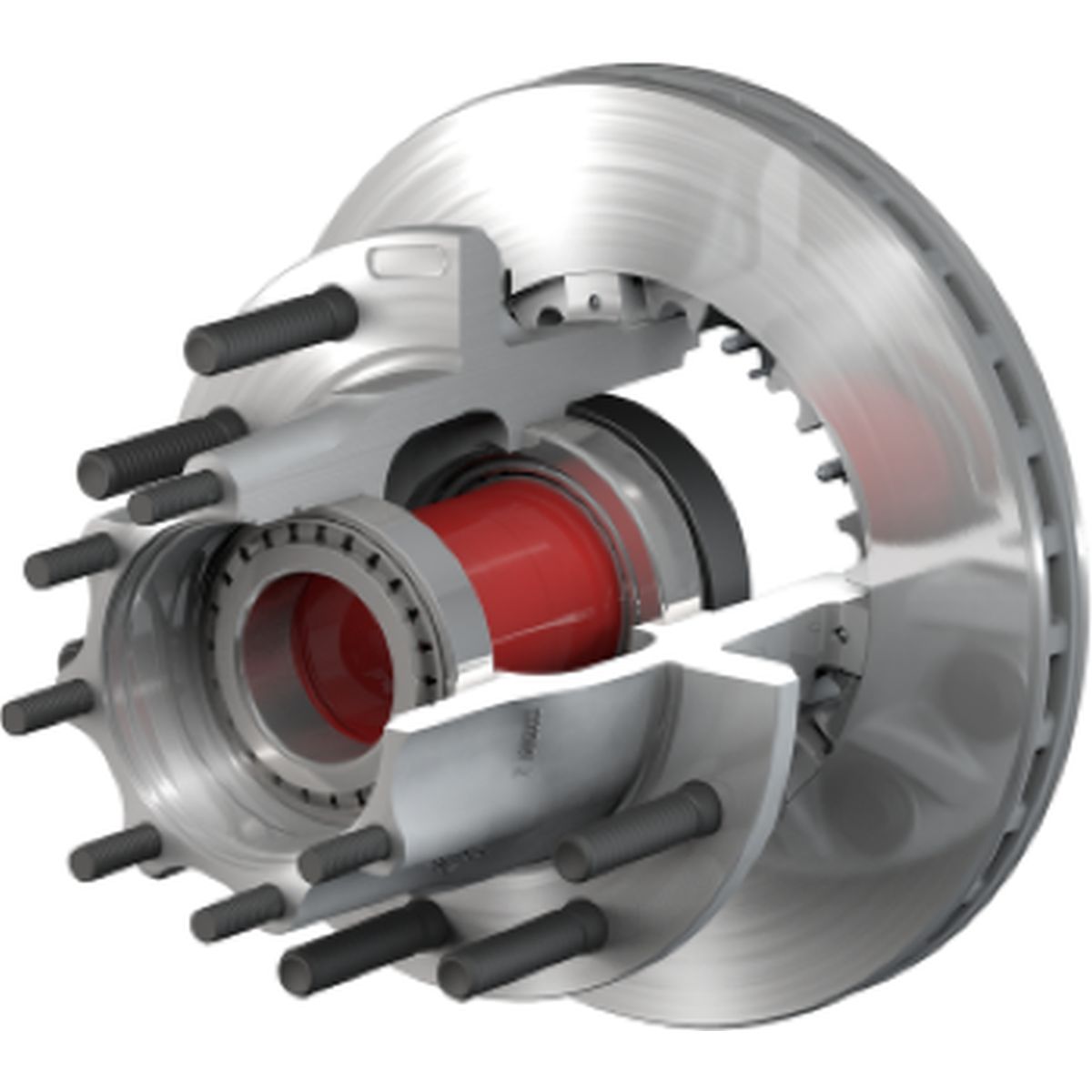 10084931 - ConMet - Preset Hub And Rotor Assembly R Drive