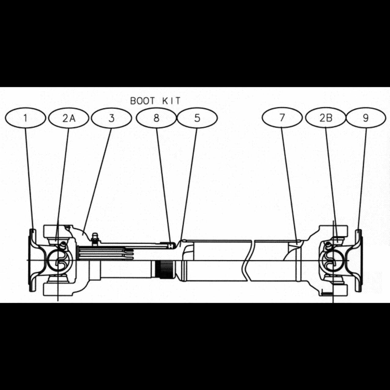 10427-18SF - Dana - Pto Driveshaft