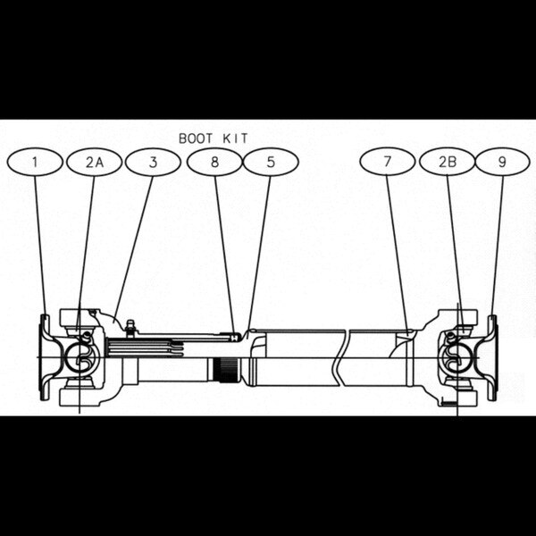 10427-18SF - Dana - Pto Driveshaft