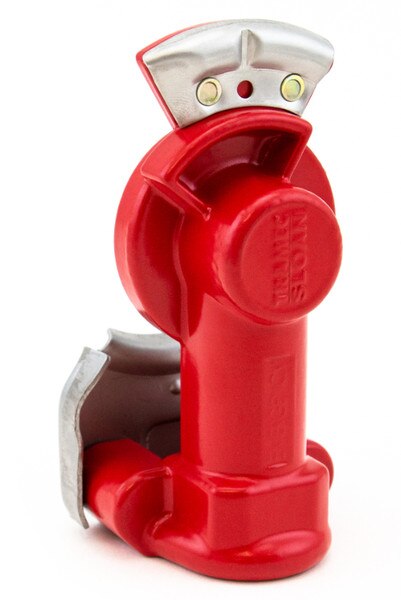 36201P - Tramec Sloan - Gladhand, Standard, Emer, Alum, Pc, Ff Rub, Rvtd