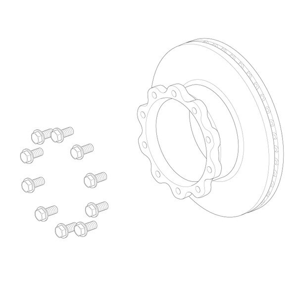 51830049 - Saf Holland - Rotor Replacement Kit-New P89