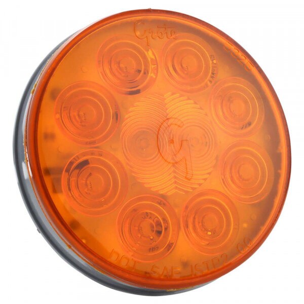 53253 - Grote - Yellow 4 In. 10-Diode Led Stop Tail Turn Light