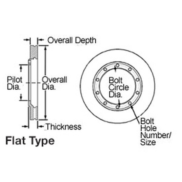 56092PK - Webb Wheel - Finished Adb Rotor 16.77X1.77