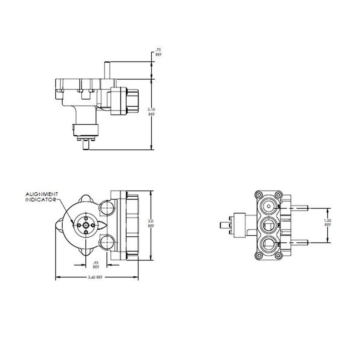 90554905 - Haldex - Pr Valve Asm 1/4 Npt Port