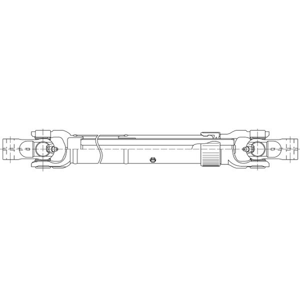 916657-187SX - Dana - Steering Shaft