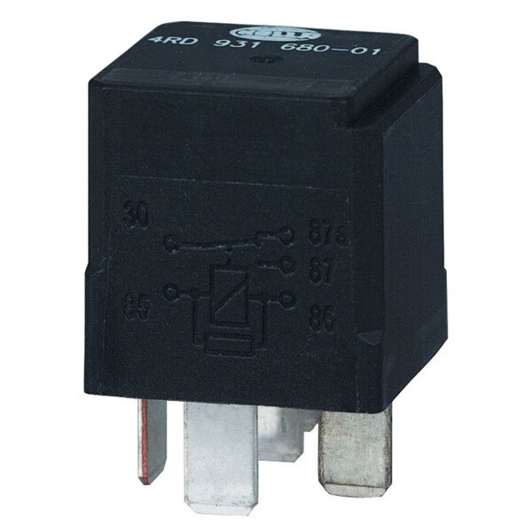 931680011 - Hella Inc. - Relay-12V-20/40A-Spdt-Res-Sld