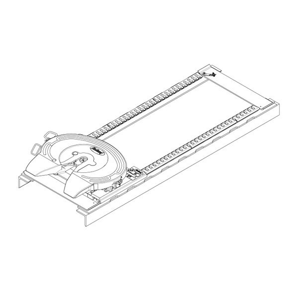 Fw70-S12424 - Saf Holland - Fifth Wheel Assembly, Sliding