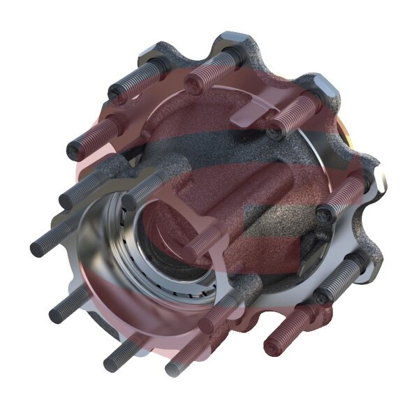 HR861K - Accuride - Rear Disc Wheel Hub