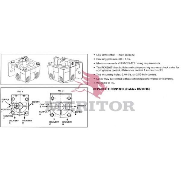 RKN28065 - Dayton Parts Inc - RELAY VALVE Se
